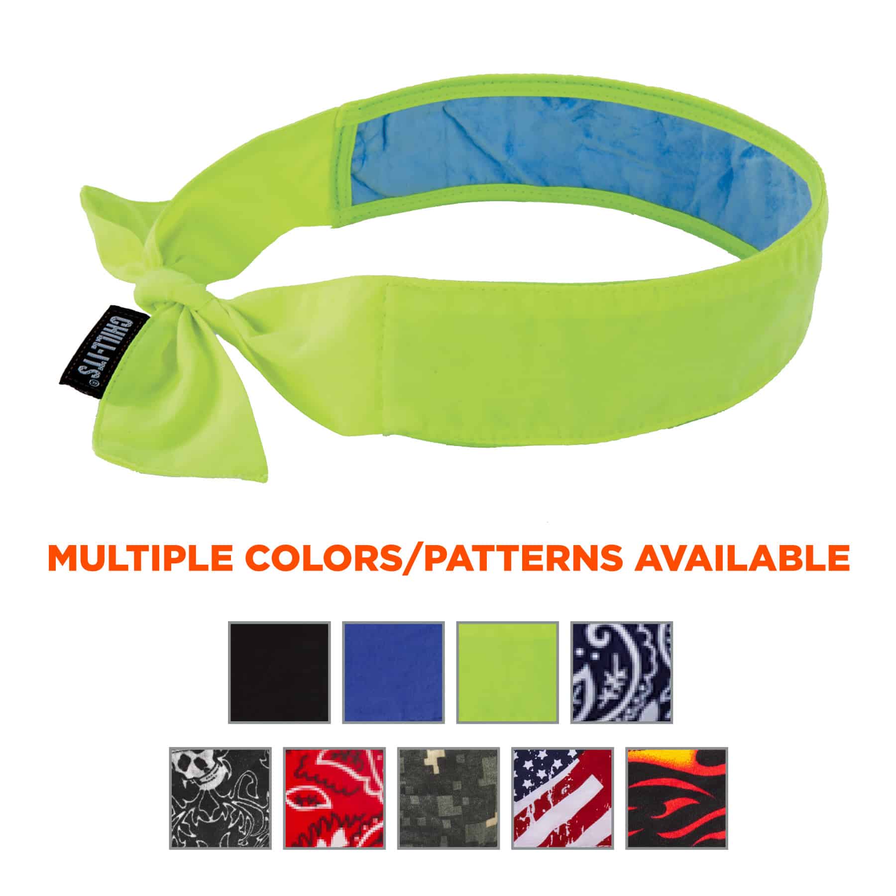 Cooling Bandana - PVA - Tie | Cooling Devices | Choctaw-Kaul Catalog