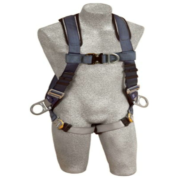 EXOFIT HARNESS,VEST STYLE,FRONT,BACK & SIDE D, | Fall Protection ...