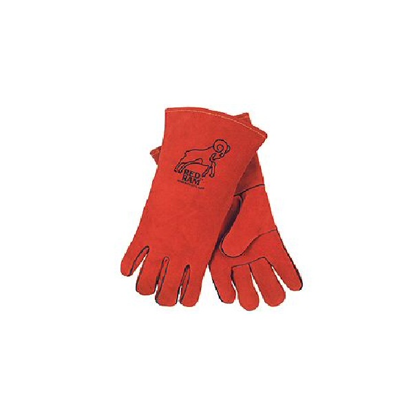 GLOVE, "RED RAM" SIDE LEATHER SPLIT COWHIDE WELDER, | Hand Protection ...